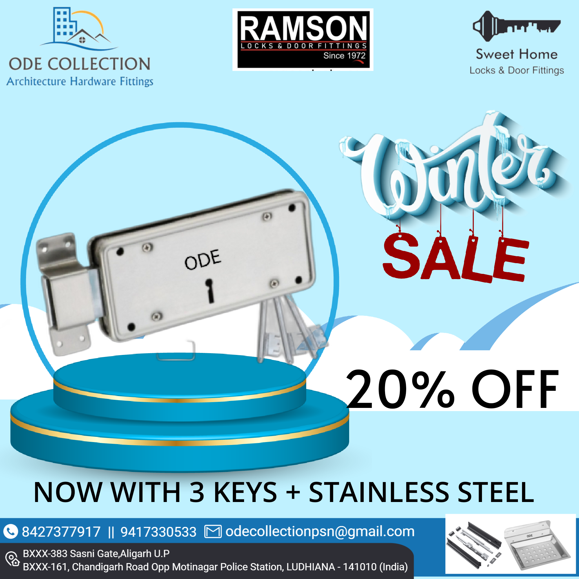 ODE COLLECTION ramson locks – Locks And Hardware Fittings kitchen hardware Store #odecollection